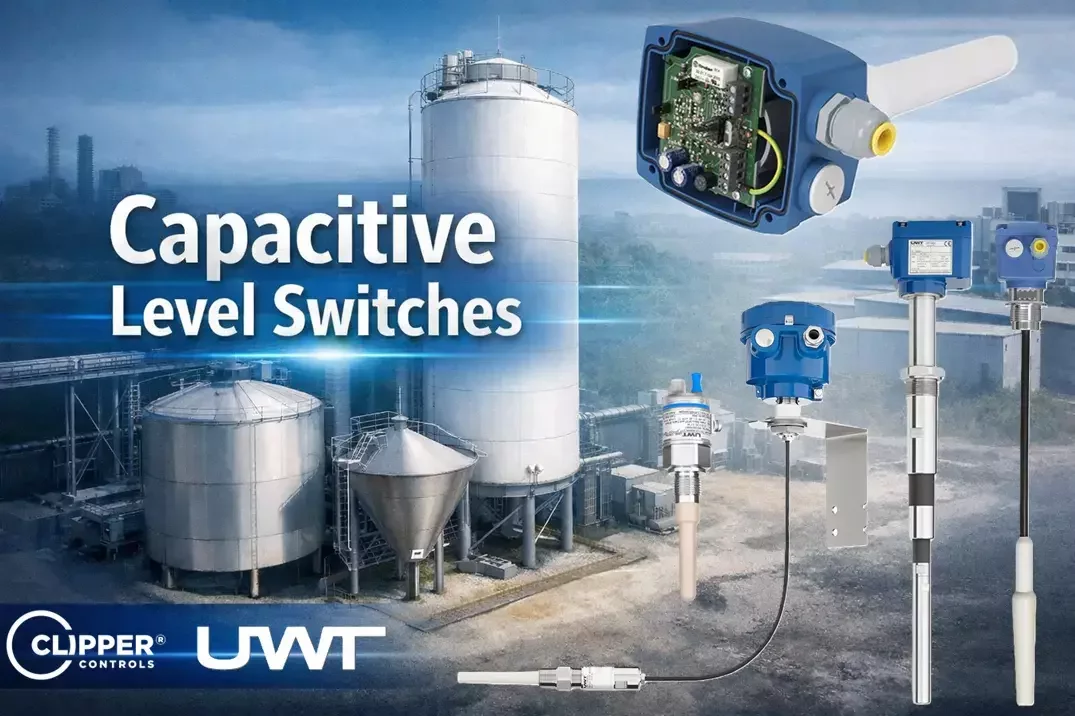 Capacitive Level Switches for Liquids, Slurries & Solids